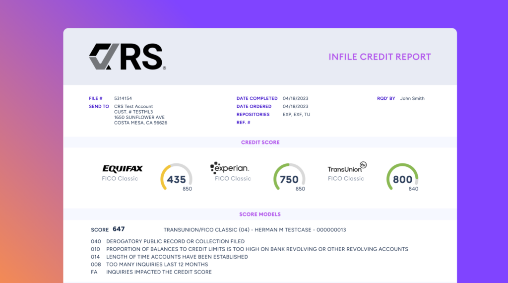 Introducing CRS Standard Format: Transforming Credit Data Integration – CRS Credit API