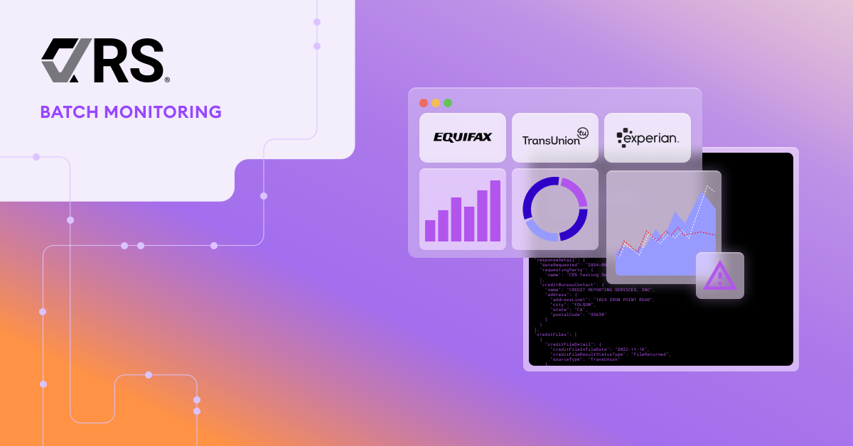 Batch Monitoring – CRS Credit API