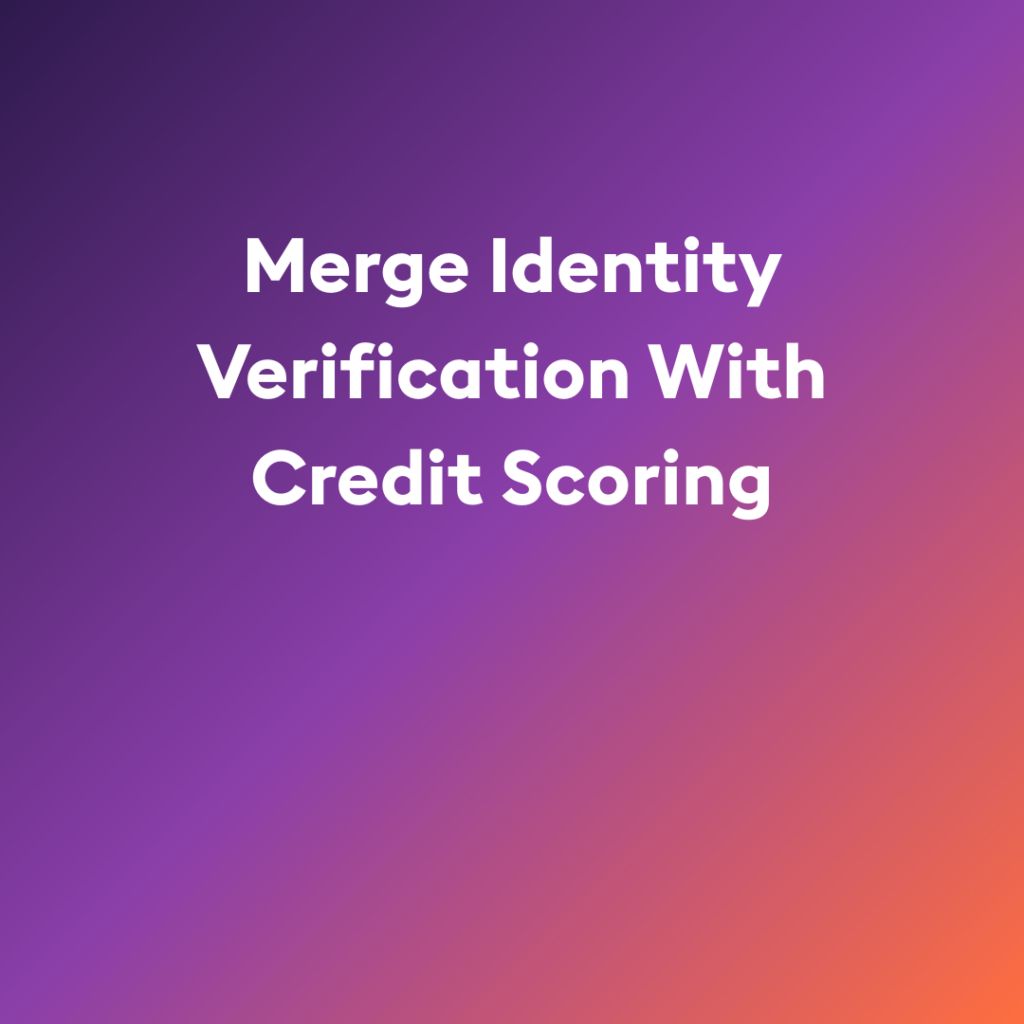 CRS Credit API | Credit Score Data API, Fraud, Compliance