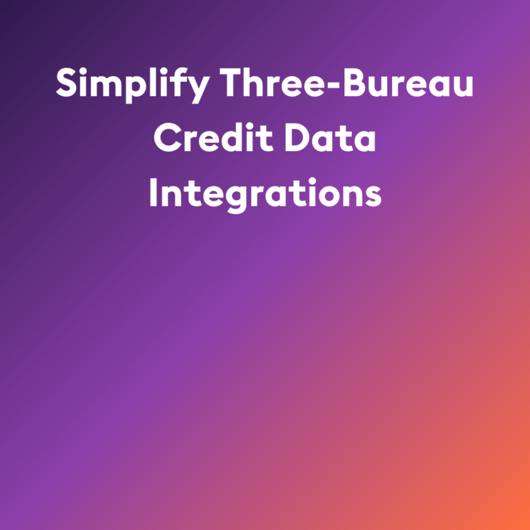 CRS Credit API | Credit Score Data API, Fraud, Compliance