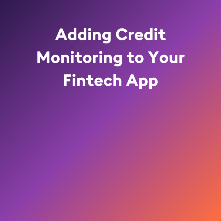 CRS Credit API | Credit Score Data API, Fraud, Compliance